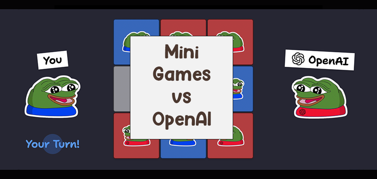 AI MiniGames 🕹️🐸